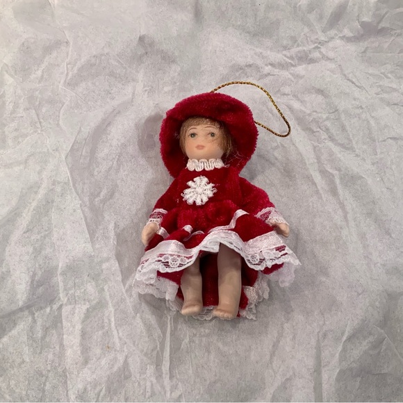 Holiday | Porcelain Victorian Doll Hanging Tree Ornament | Poshmark